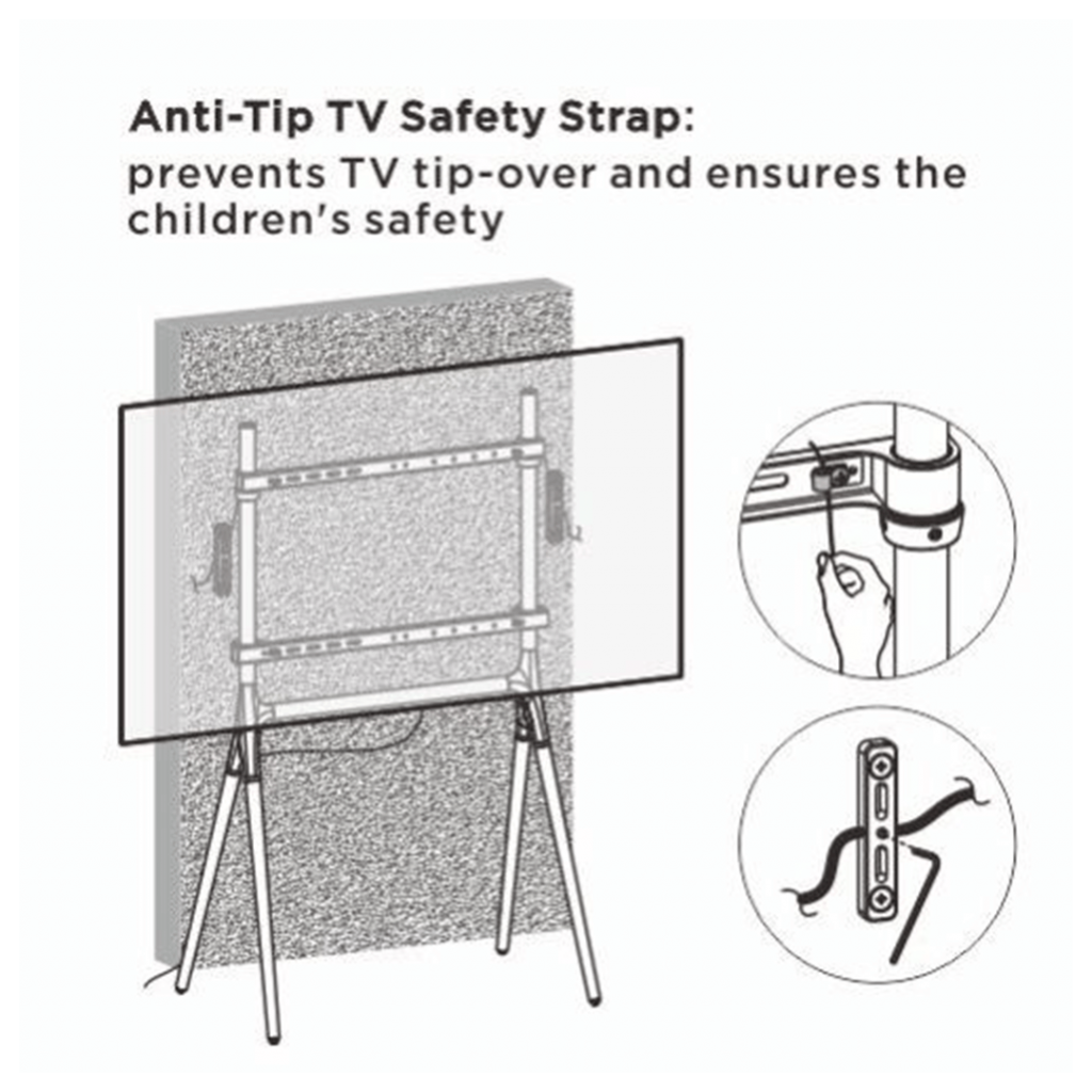 Balanced Studio Easel 444 - TV Stand • Ergonomic Accessories