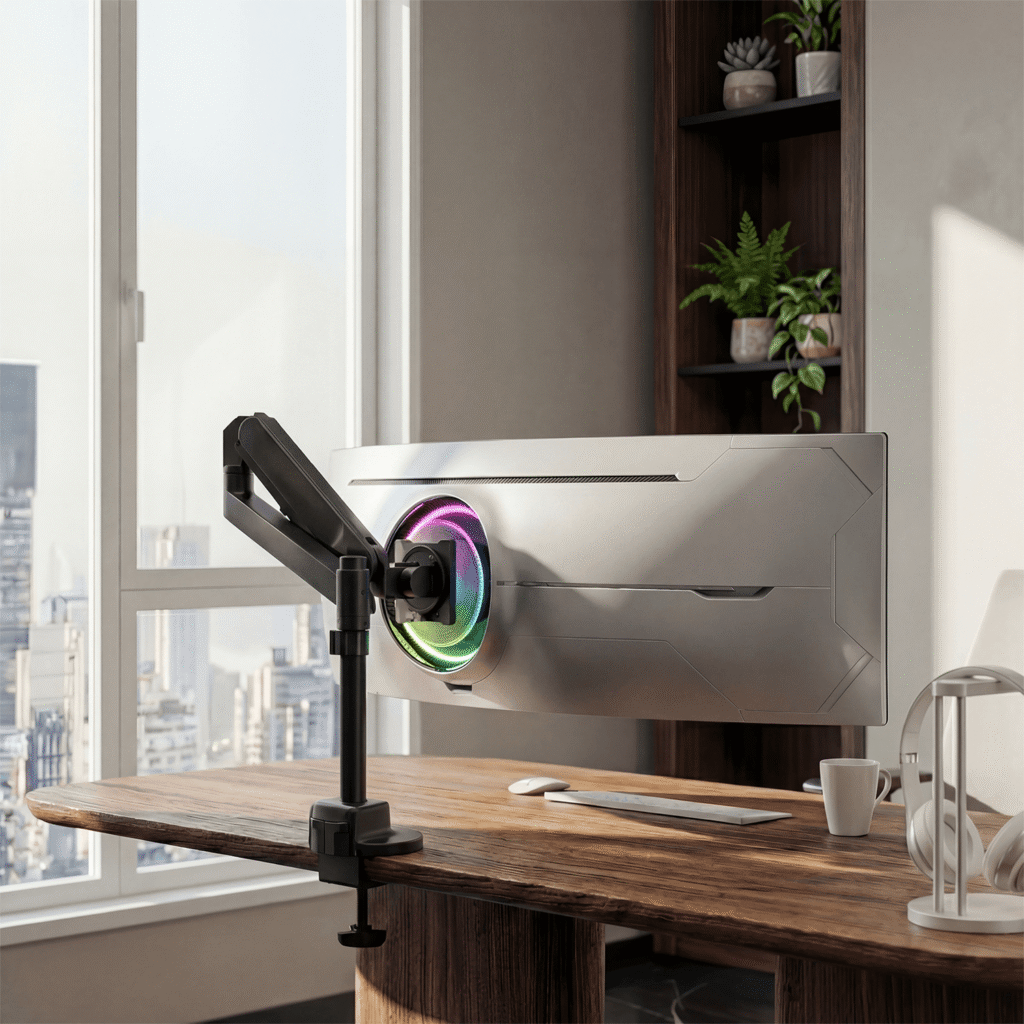 Balanced Pro Motion Arm G57.1 • Curved Monitor Arm